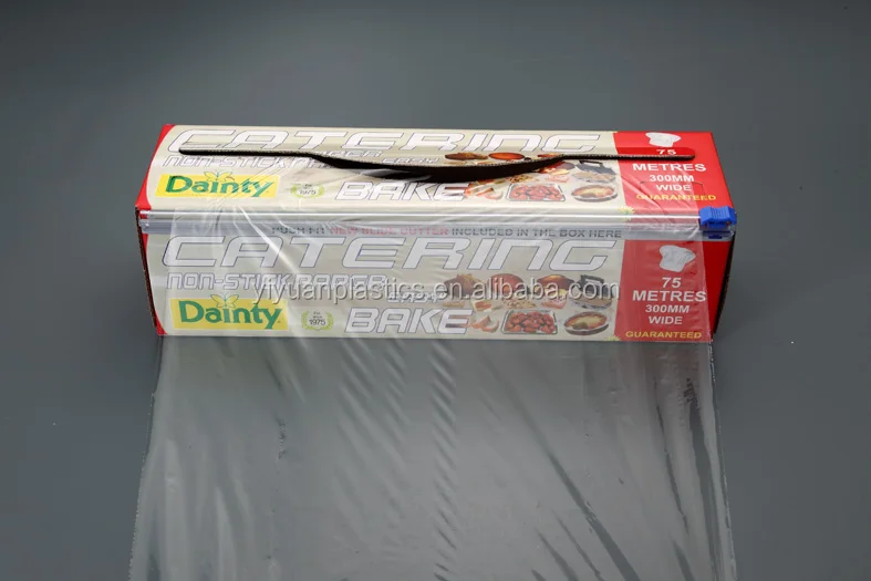 Small Food Grade Plastic Wrap Cling Film Slide Cutter