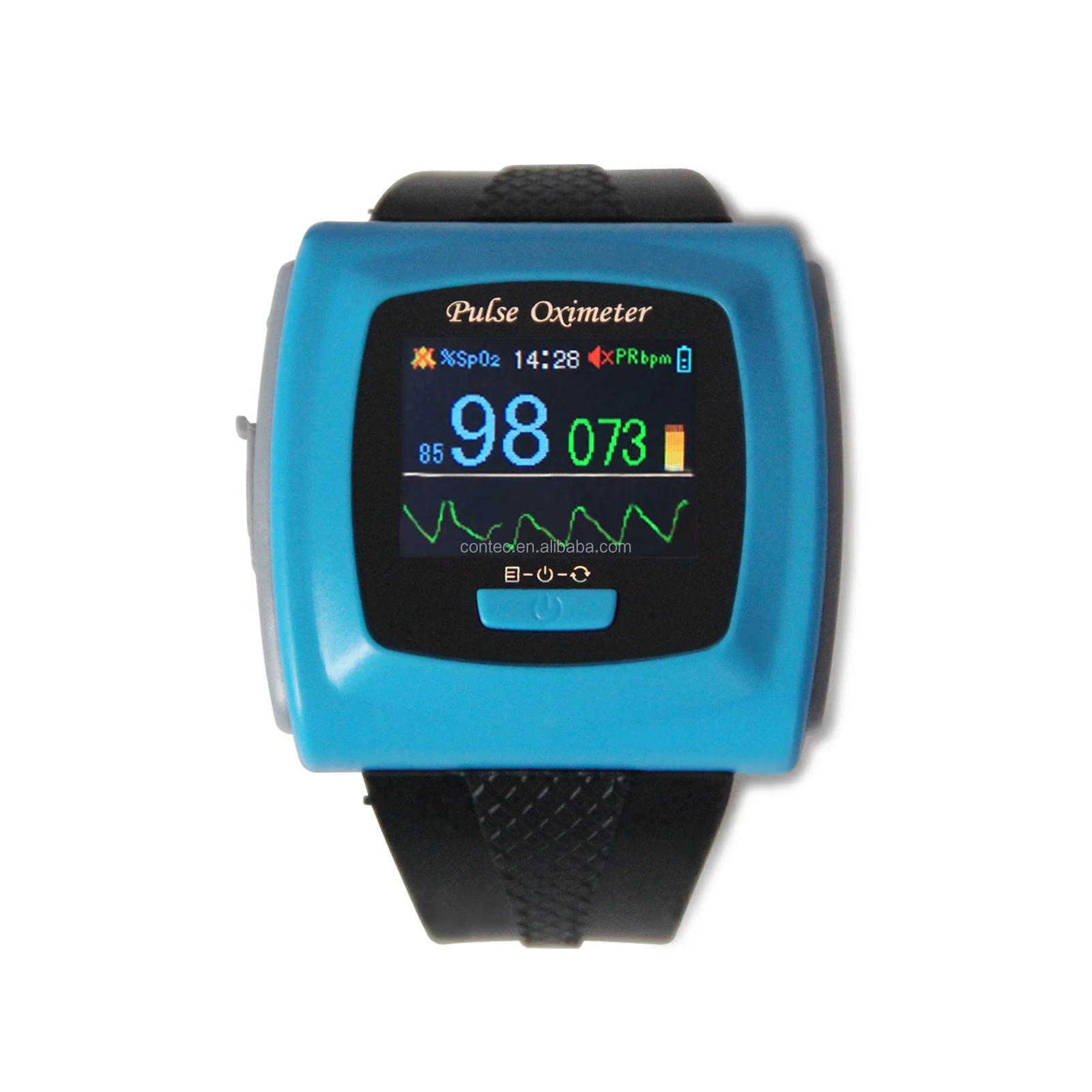 Contec Ce Fda Bluetooth Wrist Cms50f Spo2 Pulse Oximeter - Buy Wrist ...