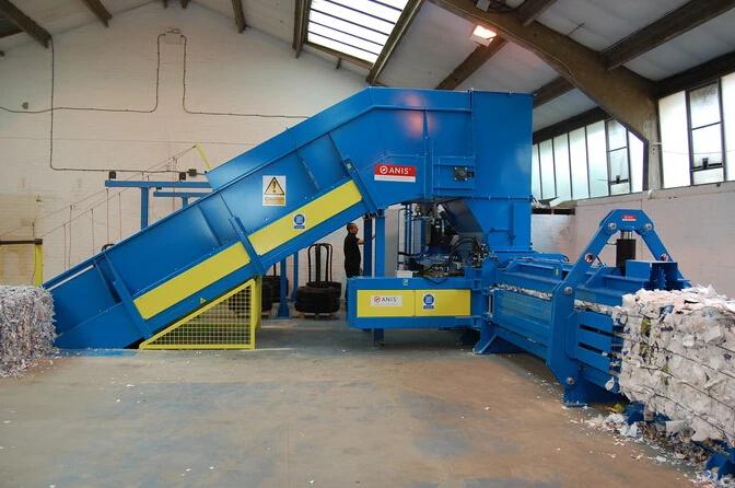 Automatic Horizontal Hydraulic Waste Paper Baling Machine Scrap Paper ...