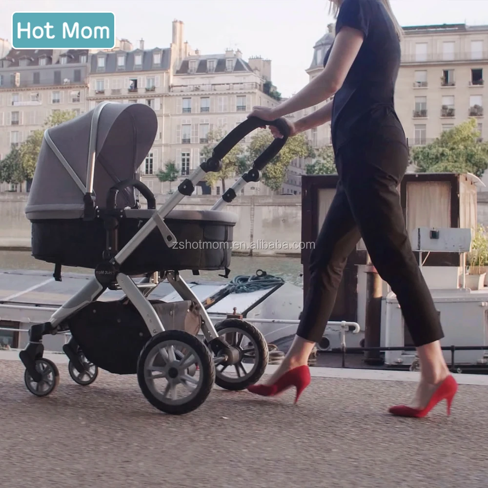 Hot Mom Baby Stroller 3 In 1 Pram Pushchair Accessories Seat And ...