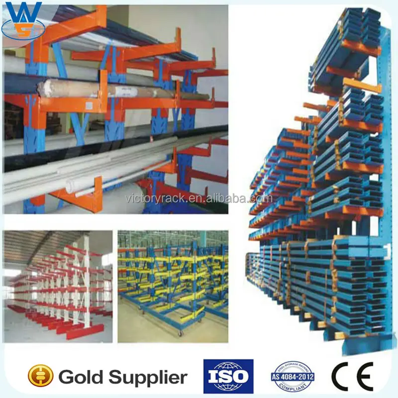 Heavy Duty Warehouse Storage Galvanized Cantilever Rack - Buy ...