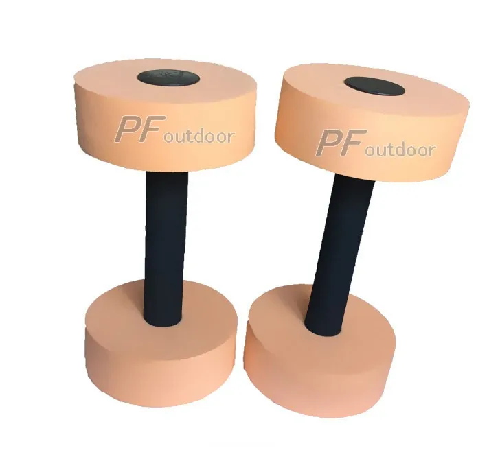 Waterproof Dumbbell Foam Water Aerobics Soft Swimming Aquatic Fitness ...