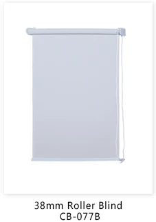 Cordless Roller Shades 100% Blackout Slow Rise Spring Loaded Blinds ...