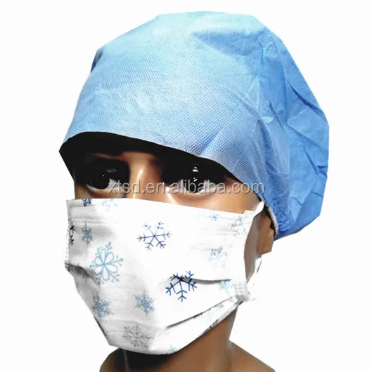 Medical Using Disposable Head Cap Doctor Cap With Elastic - Buy ...