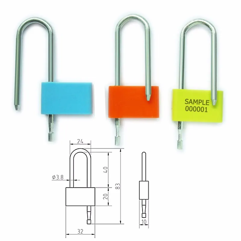 Gy201 Disposable Plastic Padlock Security Seals For Truck - Buy ...