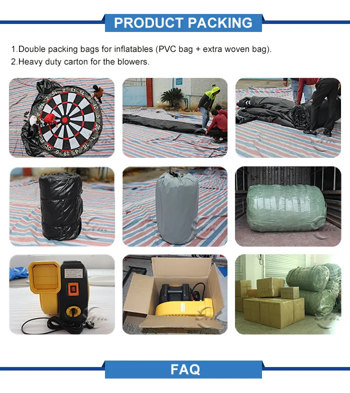 Giant Inflatable Golf Fence - Fun Obstacle for Mini Golf