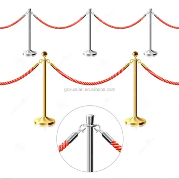 Q Stand & Bank Queue Line Control Barrier With Velvet Rope - Buy Rope ...