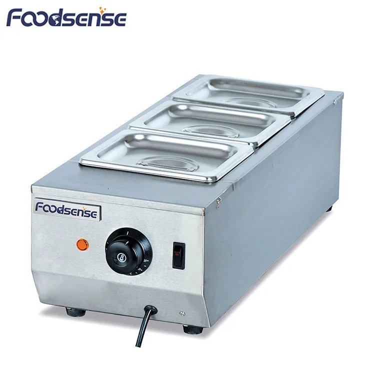 Commercial Range Table Top Bain Marie Food Warmer, 2KW Chocolate ...