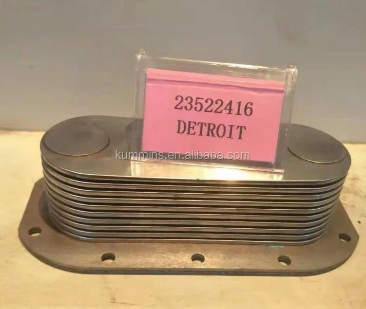 Cooling System Parts Truck Oil Cooler 23522416 For Detroit Diesel ...