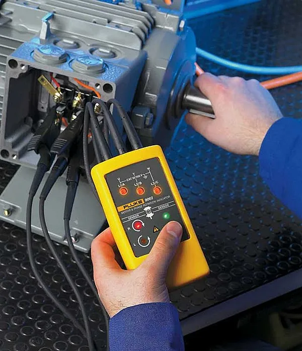 Three Phase Motors Rotation Indication Tester Meter Fluke 9062 Phase ...