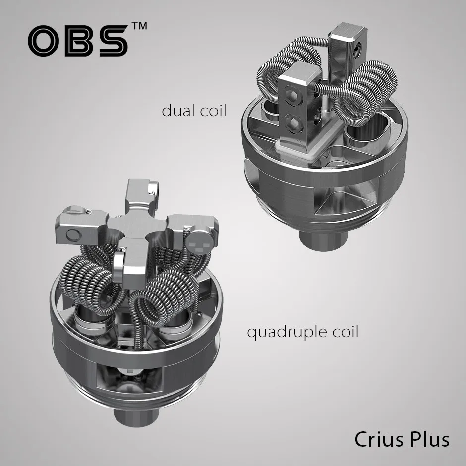 Wholesale Obs Crius Plus 25mm Top Airflow Tank 5.8ml Obs Crius Plus Rta ...