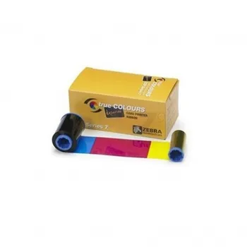 Zebra Zxp Series 7 Printer Color Ribbon 800077-740 250 Images - Buy ...