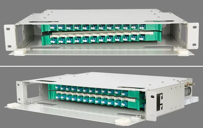 48 Core ODF Patch Panel - 96 LC & 48 SC Ports for Fiber Optics