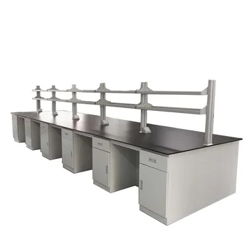 Full Steel Structure Chemistry Laboratory Table Physics Laboratory ...
