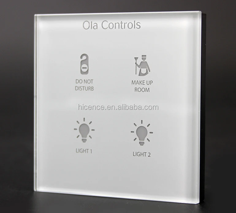 12V Wall Switch - Touch Control RS485 Modbus Light Switch