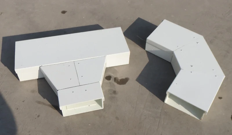 100 To 300mm Fiberglass Channel Cable Tray Frp Cable Trunking Grp Wire ...