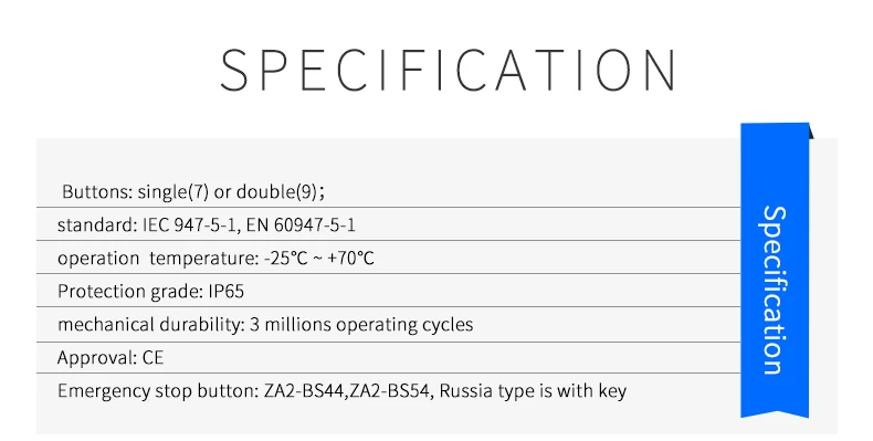 XAC-A4913 Pushbutton Switch - Industrial Control Solution