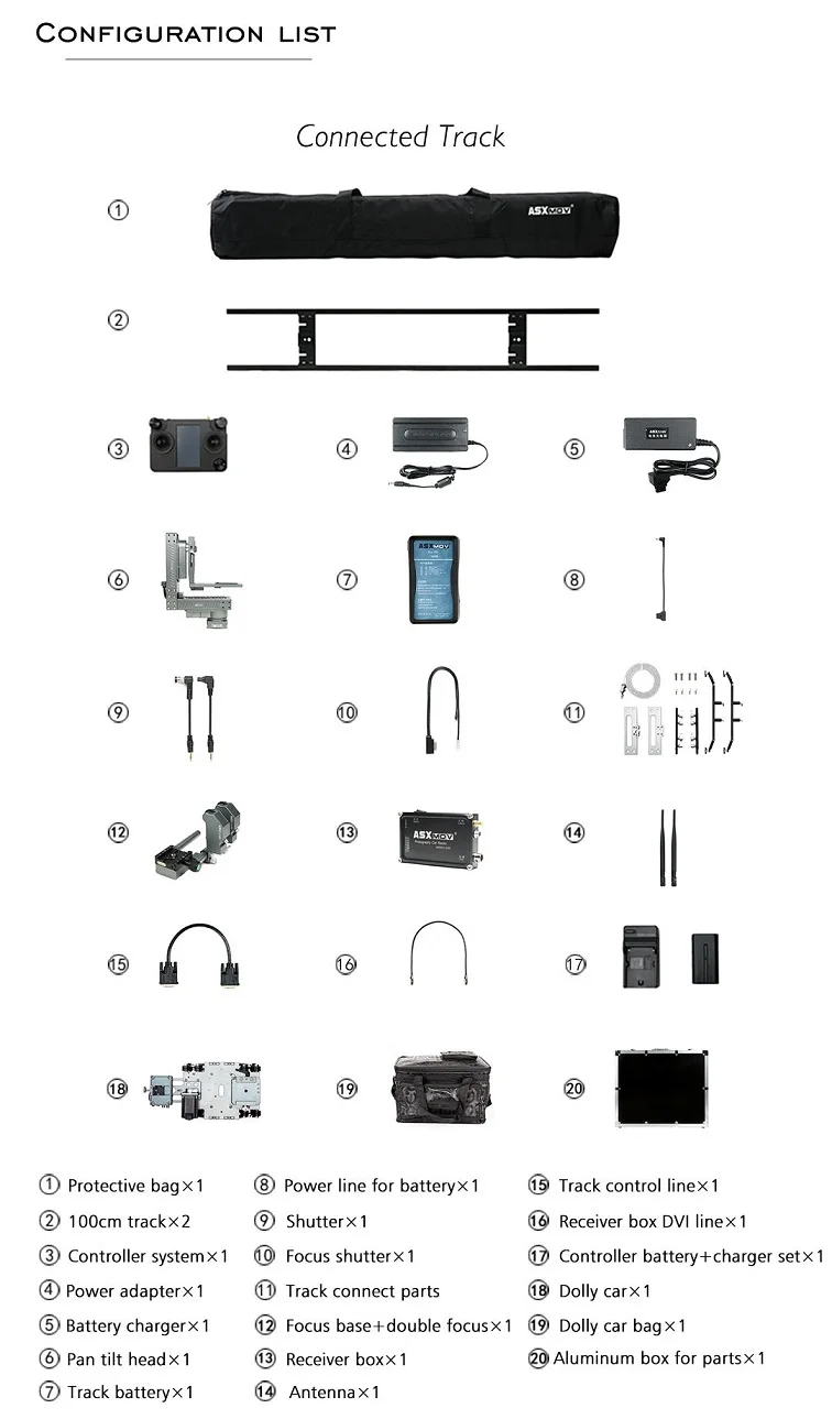 G5 China Connectable Remote Control Motorized Dolly Track Camera Slider ...