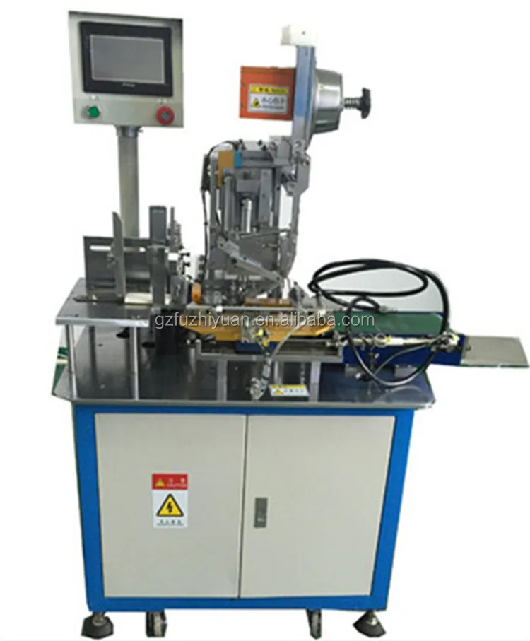 Full Automatic Hang Tag Threading Machine Case Packaging Type Professional For Elastic String ...
