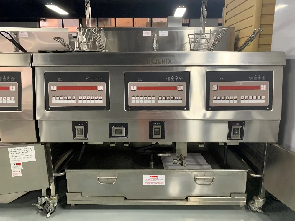 Gas Free Standing Deep Fryer Machine/industrial Deep Fryer/lpg Gas Deep ...