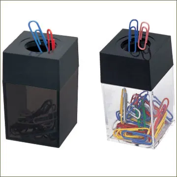 High Quality Paper Clip Holder For Paper Clips Plastic Box Square ...