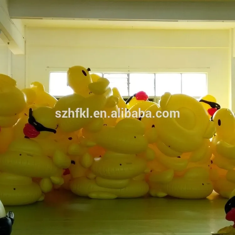 Inflatable Rubber Ducky Pool Float - Adult Fun & Style