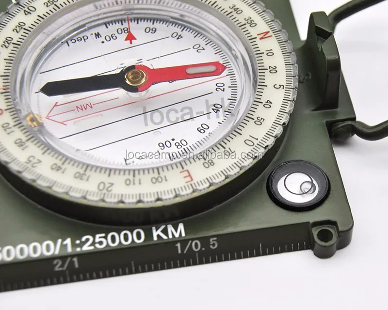 High Quality Metal Military Lensatic Marching Sighting Army Compass ...