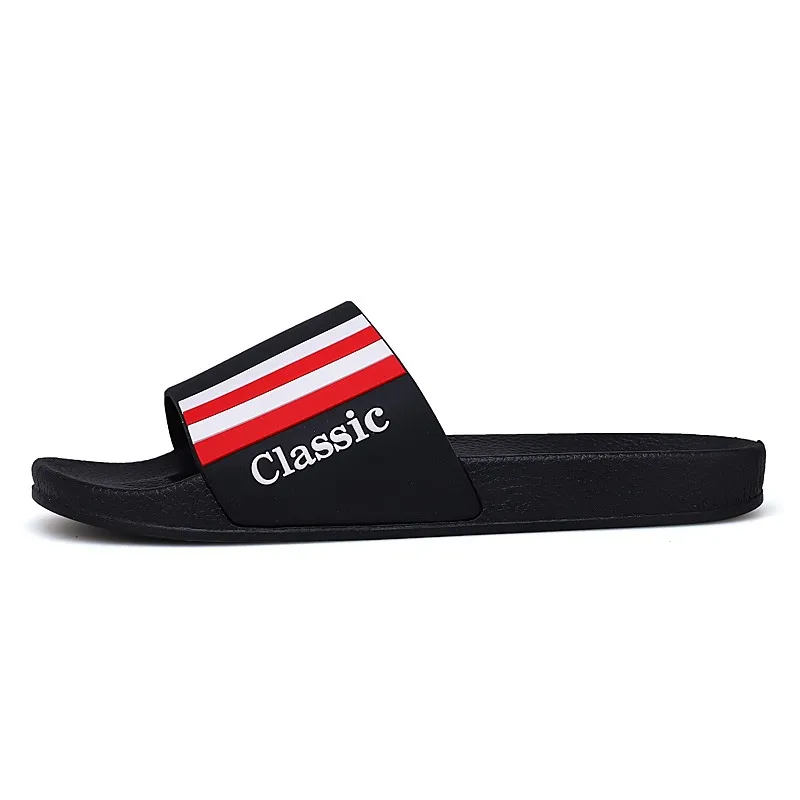 Custom White Slide Sandals with Logo - Lightweight & Durable