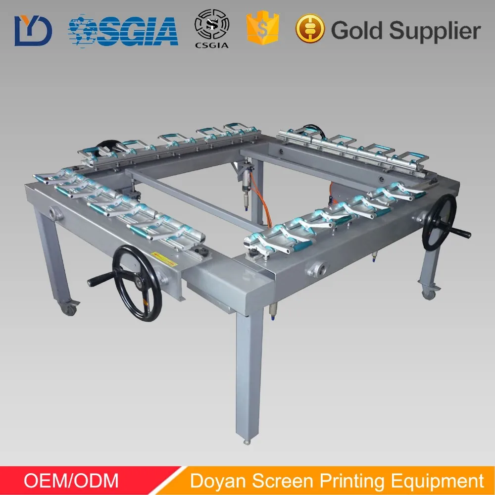 Pneumatic Screen Printing Mesh Stretching Machine - Buy Printing Mesh ...
