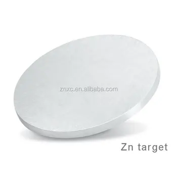 Zinc Sputtering Target Zn Target - Buy Pure Zn Target,High Purity Zinc ...