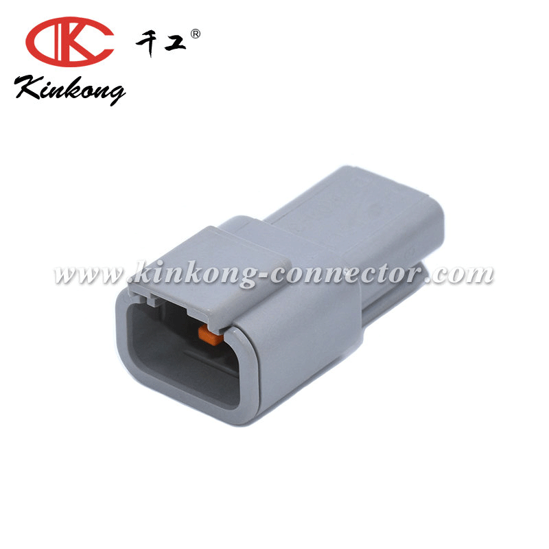 Kinkong Produced 3 Pin Male Dtm Deutsch Connector Dtm04-3p Atm04-3p ...