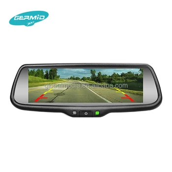 Car Rear View Mirror Monitor With 7.3 Inch Wide Lcd Display Screen ...