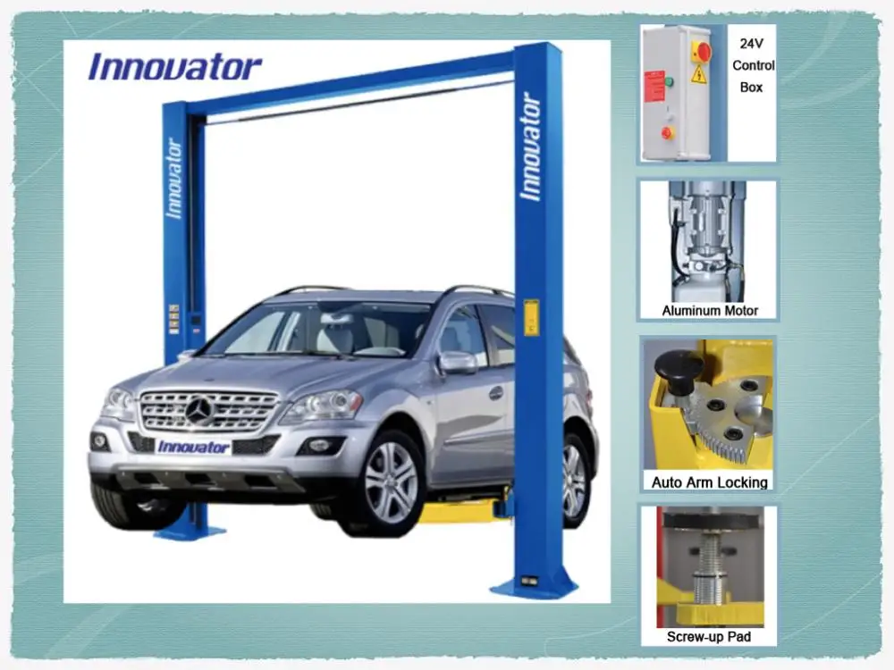Innovator Two Double Post Gantry 9000lb Bishamon Car Lift - Buy ...