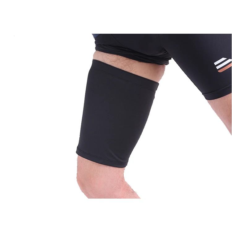 Neoprene Compression Sleeve Thigh Wrap Pulled Hamstring Strain Support ...