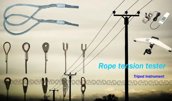 200KN Outdoor Wire Rope Tension Tester - Precision & Custom Support