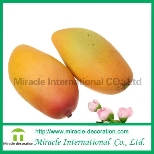 Artificial Fruits Fake Mango Fruit For Display - Buy Artificial Fruits ...