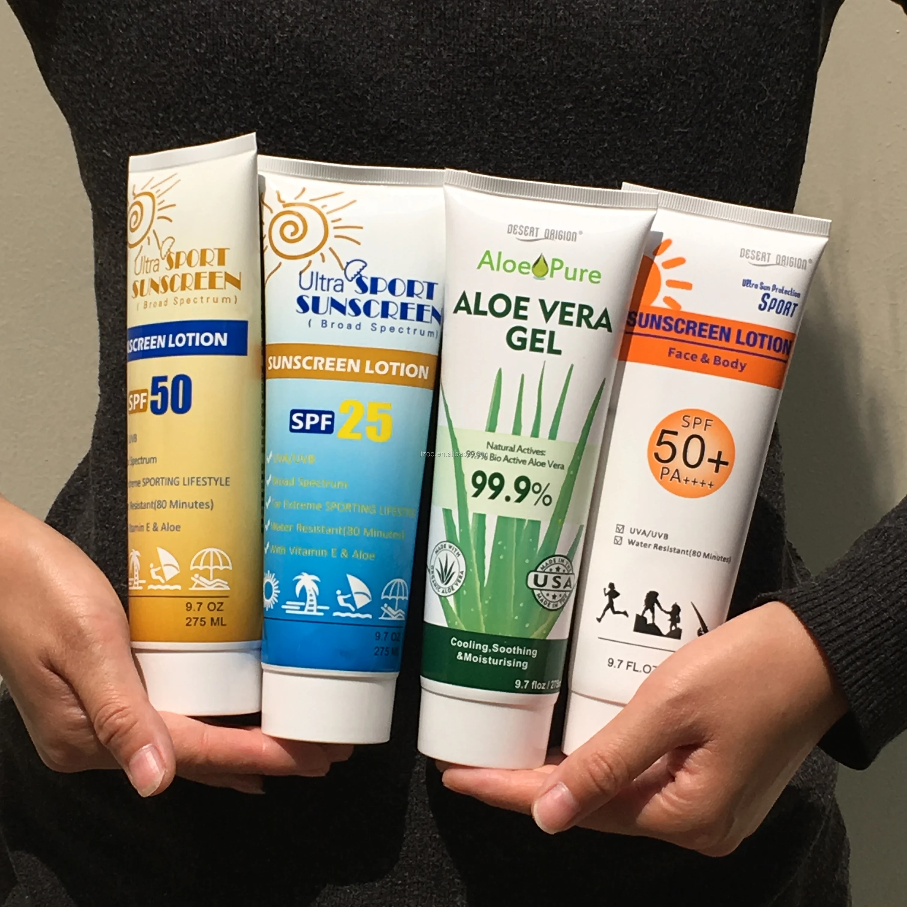 9.7oz Hidden Sunscreen Alcohol Flask - Save Money & Enjoy