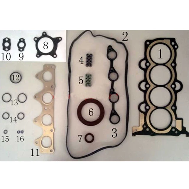 20910-2b000 Engine Full Gasket Set For Hyundai - Buy Full Gasket Set ...