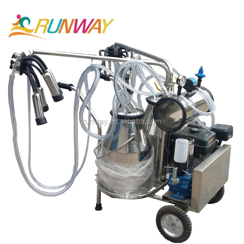 Gasoline Engine Milk Suction Machine For Milking Sucking Vacuum Pump ...