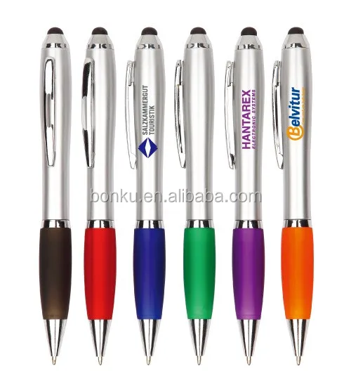 Promotional Hotel Pen Rubber Plastic Sheraton W Hotels Stylus Pen