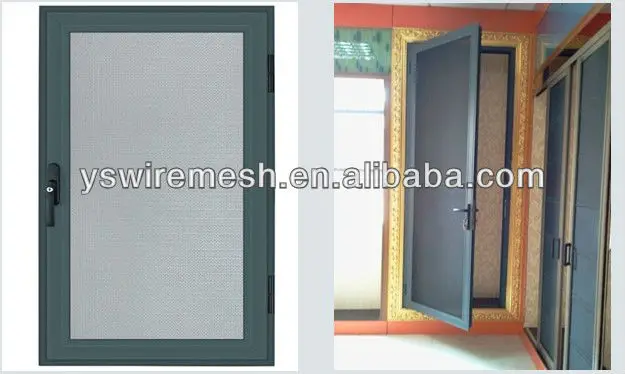 Stainless Steel Security Screen Door Mesh - Buy Security Screen Door ...