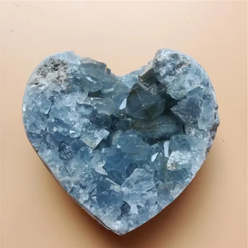 Natural Blue Calcite Geode,Kyanite Rough Stone Geode Cluster - Buy ...