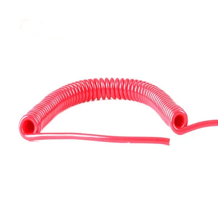 Low Voltage Flexible Retractable Spiral Spring Coiled Cable