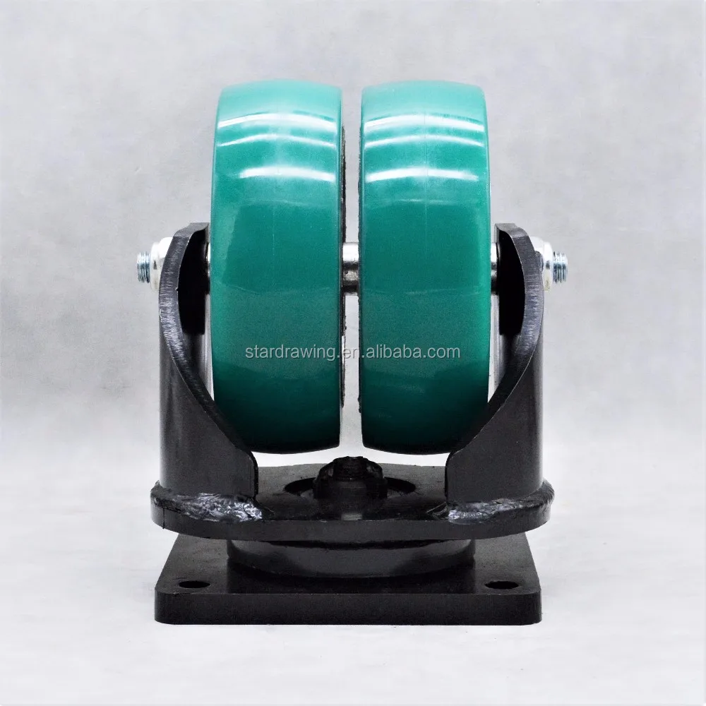 Ss Dual Wheel Agv Caster Wheels Small Radius 800kg 6 Inch Dia - Buy Agv ...