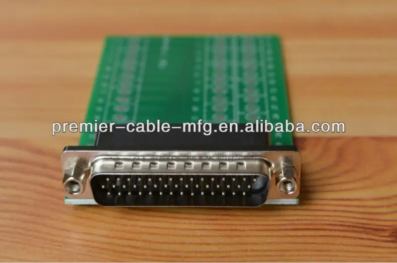 High Density D-sub 62 Pin Connector With Right Angle Type With Terminal ...