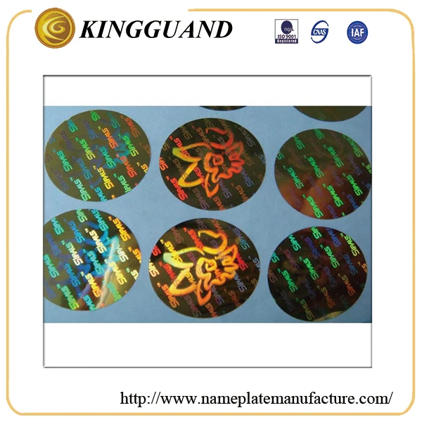 Temperature Sensitive Heat Sensitive Color Changing Hologram Sticker ...
