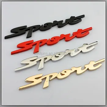 Paint Spray Metal Car Name Sticker Logo,Custom Design Car Emblems - Buy ...