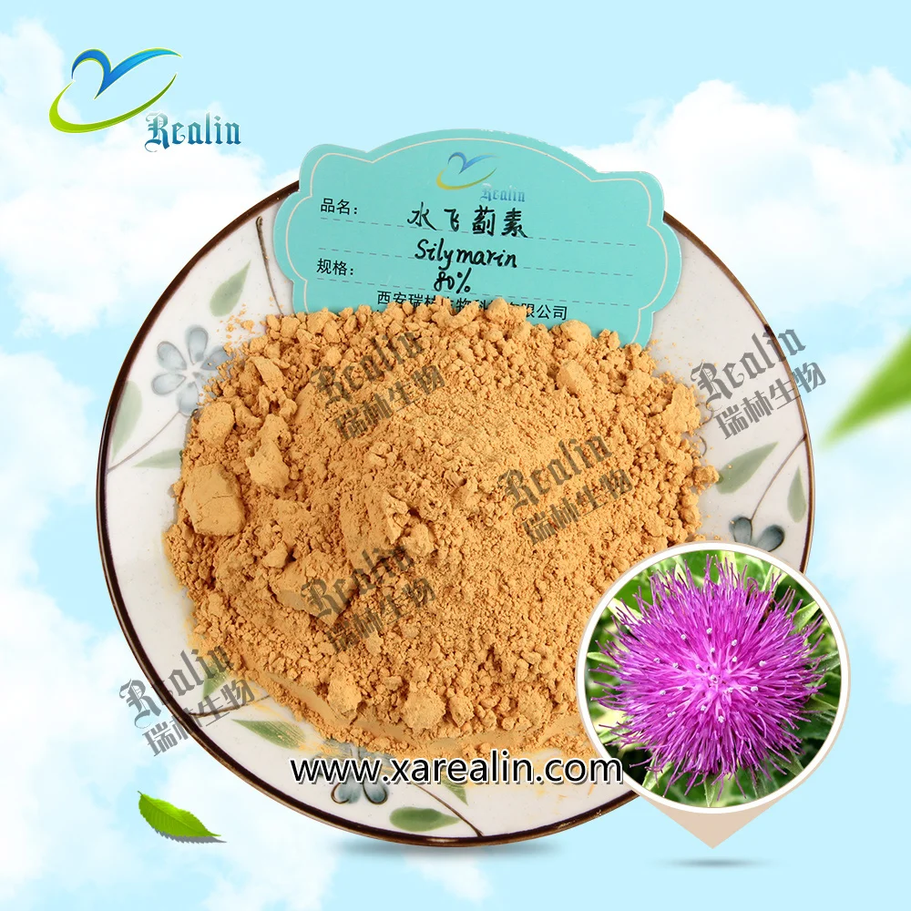 High Quality Milk Thistle Extract Powder Silymarin 80% - Buy Silymarin ...
