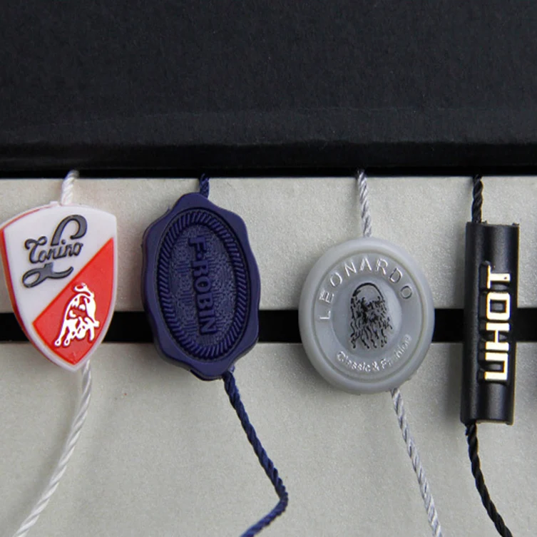 Plastic Hang Tag Elastic Loop Line Fastener - Buy Plastic Tag Fastener ...