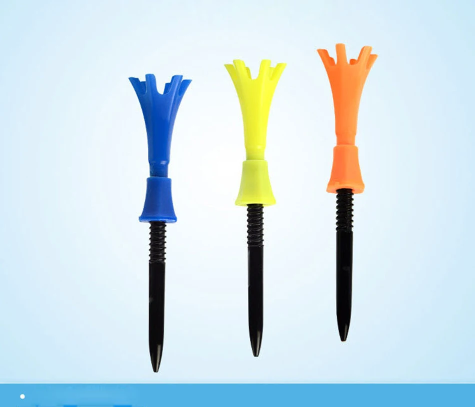 Wholesale Customize Colorful Adjustable Screw Plastic Golf Tees - Buy ...